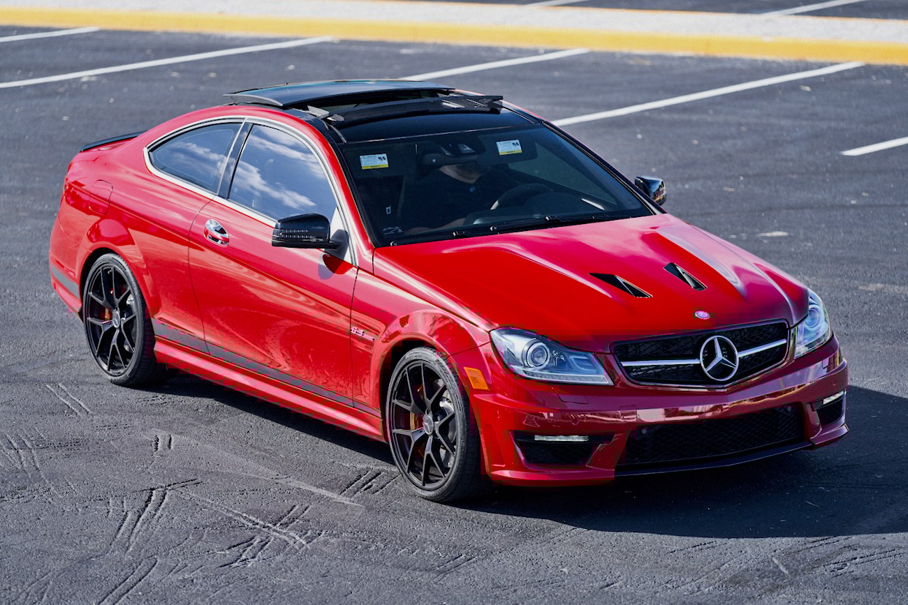 2015 Mercedes-Benz C63 AMG Edition 507 Coupe w/5,500 Miles For Sale ...