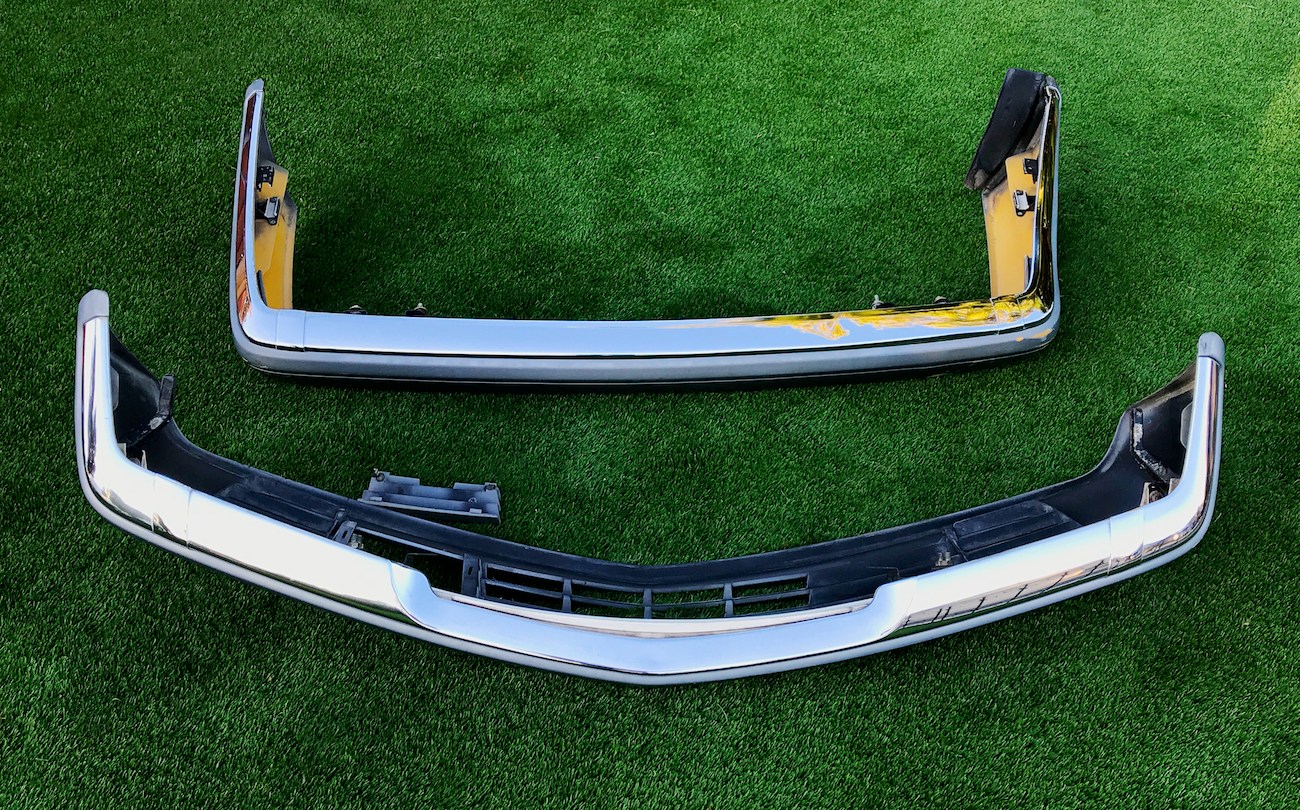 NO RESERVE: Mercedes-Benz W126 Gen II Euro-Spec Front & Rear Bumpers ...