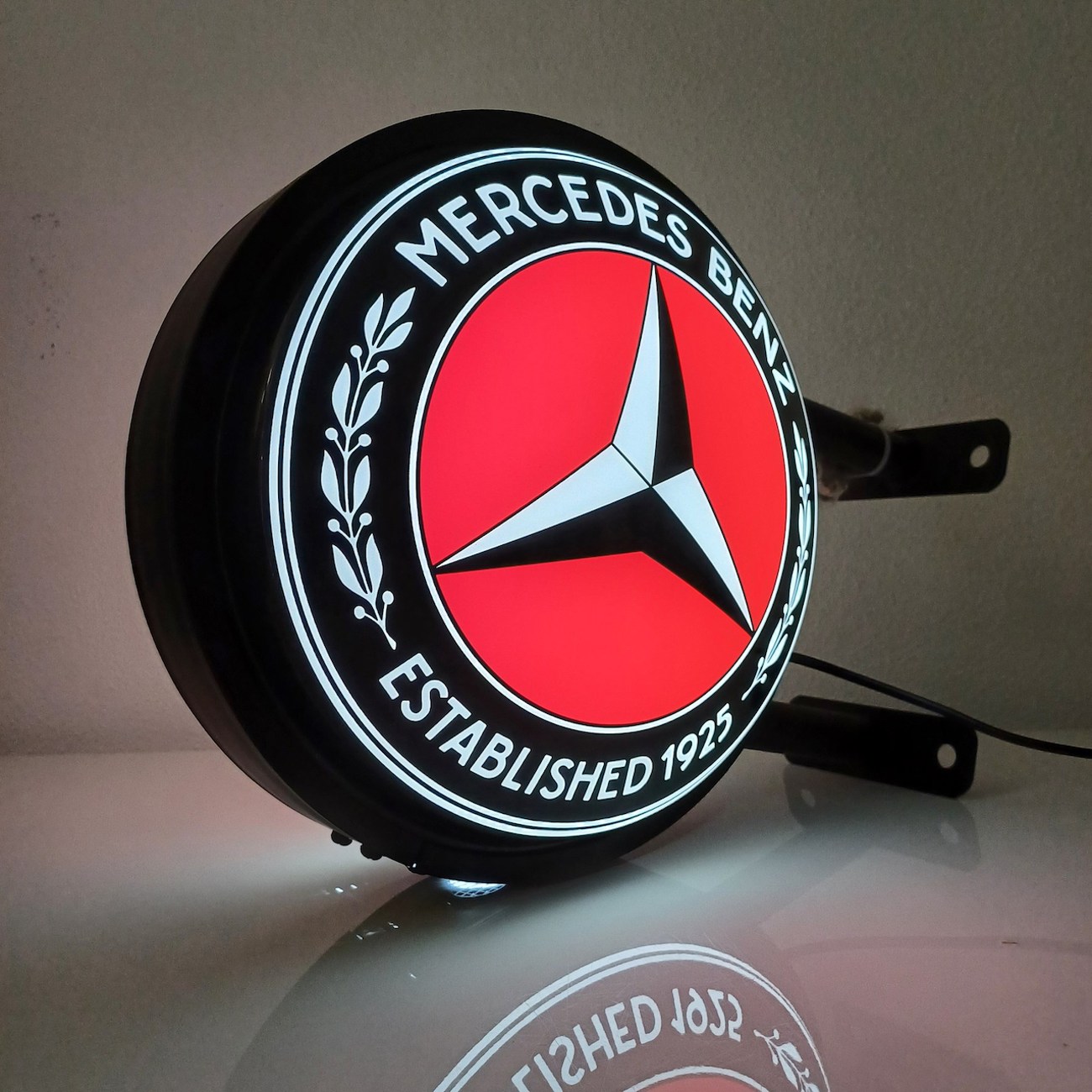 No Reserve: Double-Sided Illuminated Mercedes-Benz Sign For Sale | The ...