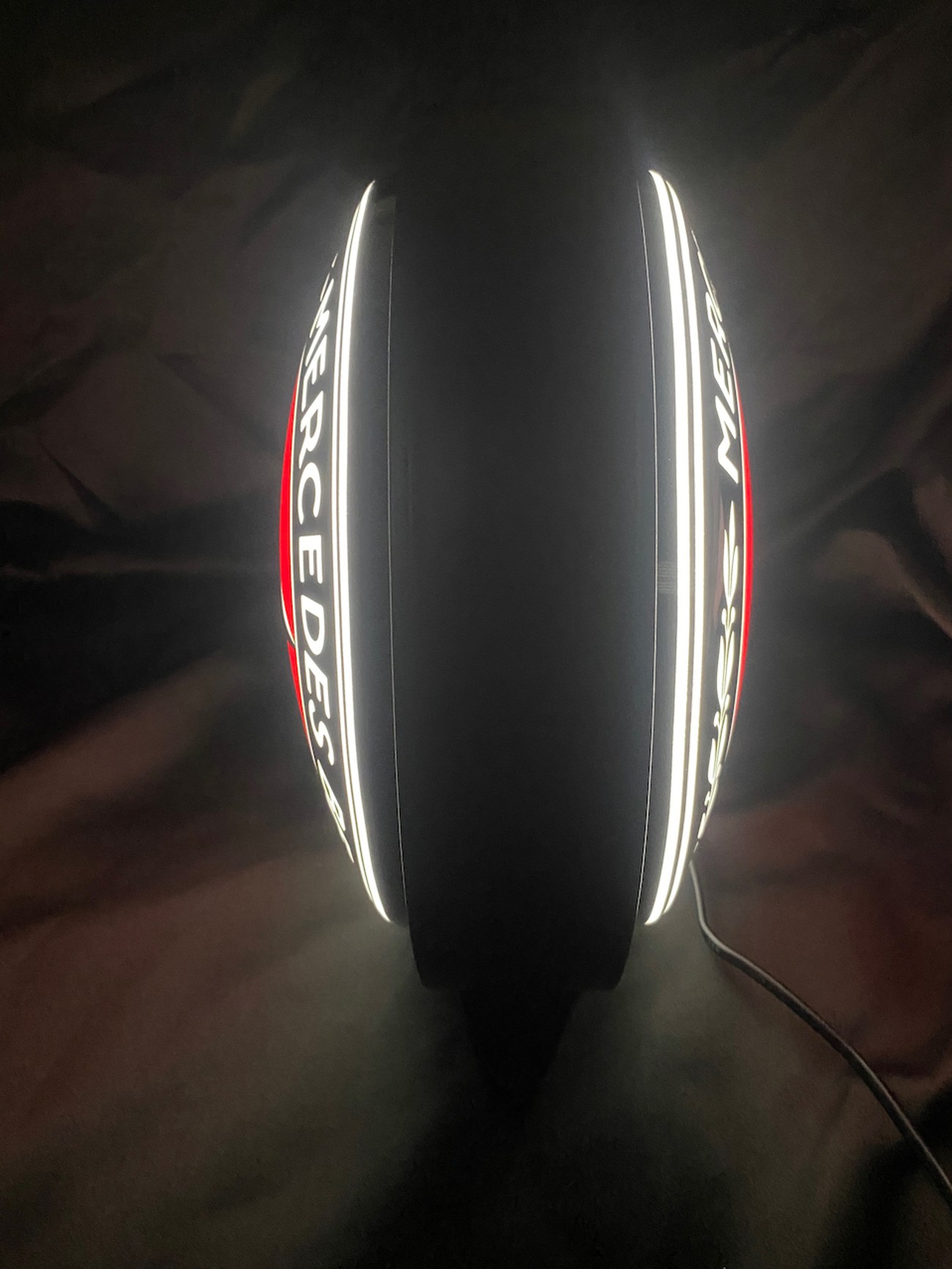 No Reserve: Double-Sided Illuminated Mercedes-Benz Sign For Sale | The ...