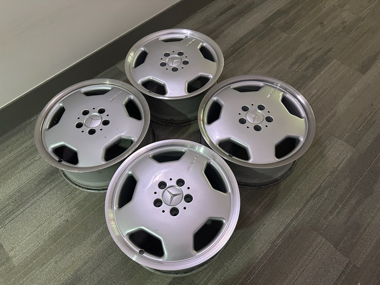 NO RESERVE: 17" AMG Aero II Monoblock Wheels For Sale | The MB Market