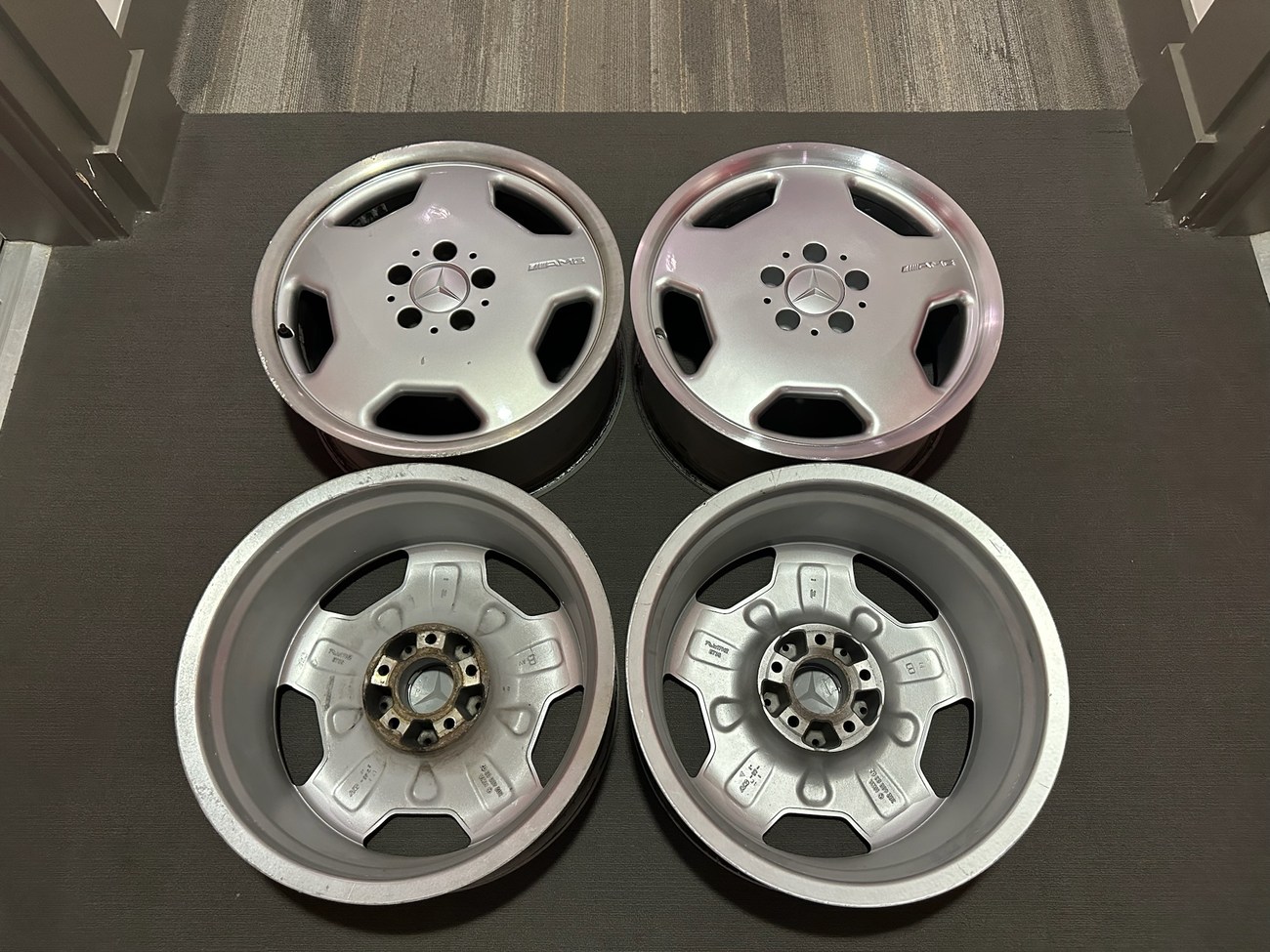 NO RESERVE: 17" AMG Aero II Monoblock Wheels For Sale | The MB Market