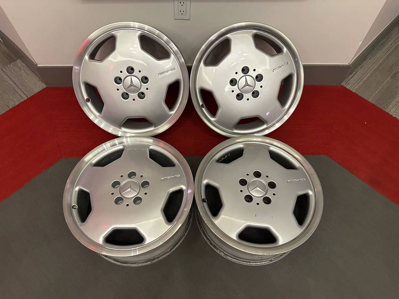 NO RESERVE: 17" AMG Aero II Monoblock Wheels For Sale | The MB Market