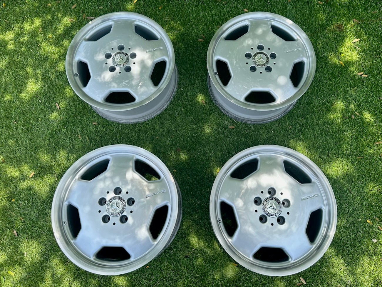 No Reserve: Staggered 17" AMG Aero II Monoblock Wheels For Sale | The ...