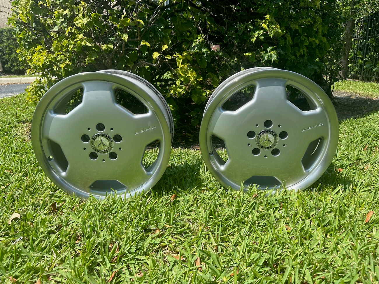No Reserve: Staggered 17" AMG Aero II Monoblock Wheels For Sale | The ...