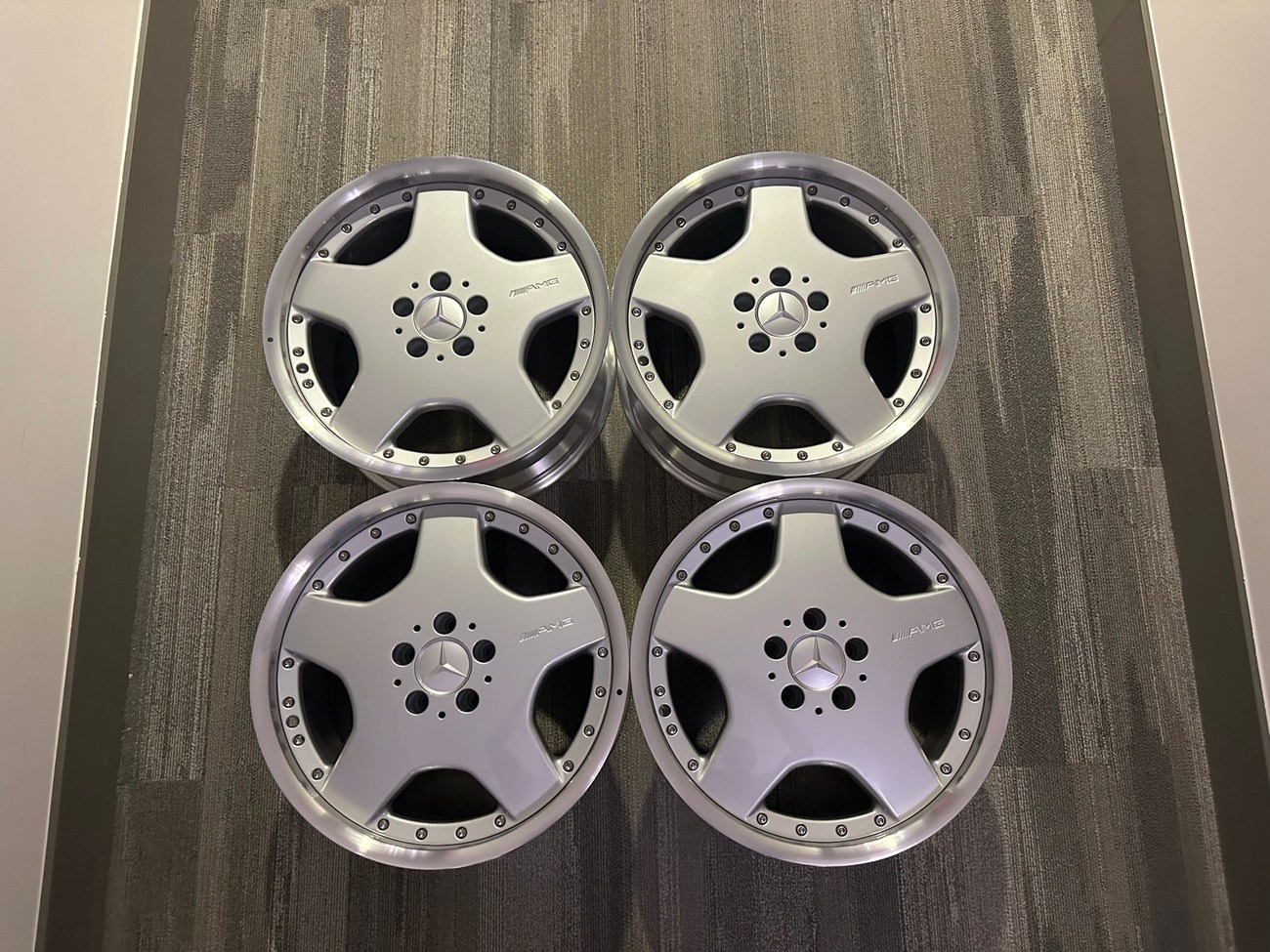 Original 2-Piece 18" AMG Aero II Monoblock Wheels by BBS For Sale | The ...