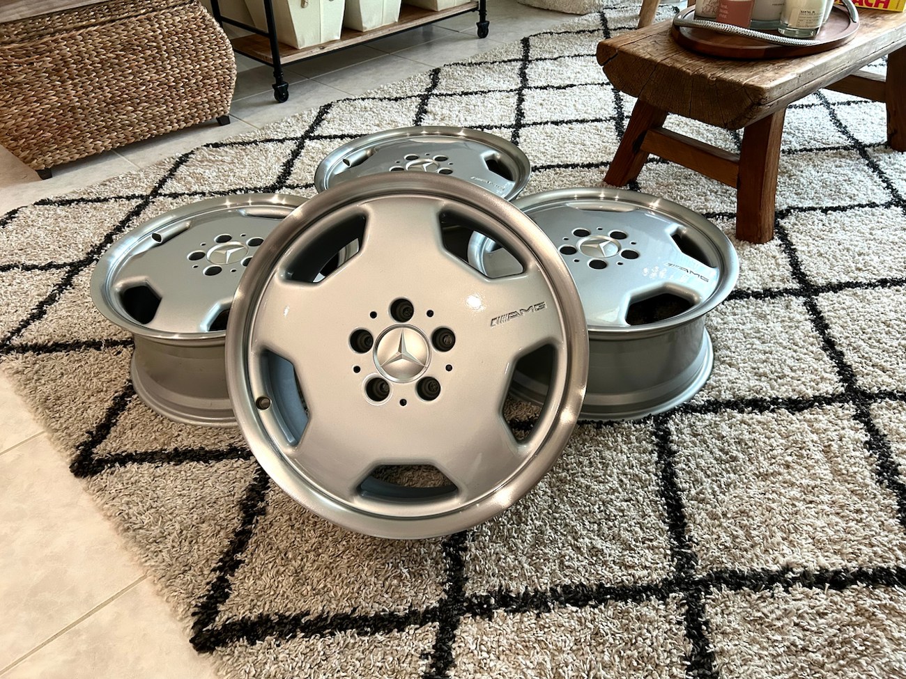 W124 17" AMG Aero II Monoblock Wheels For Sale | The MB Market