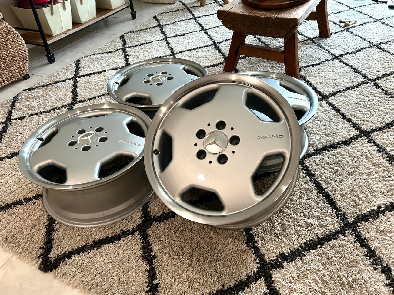 W124 17" AMG Aero II Monoblock Wheels For Sale | The MB Market