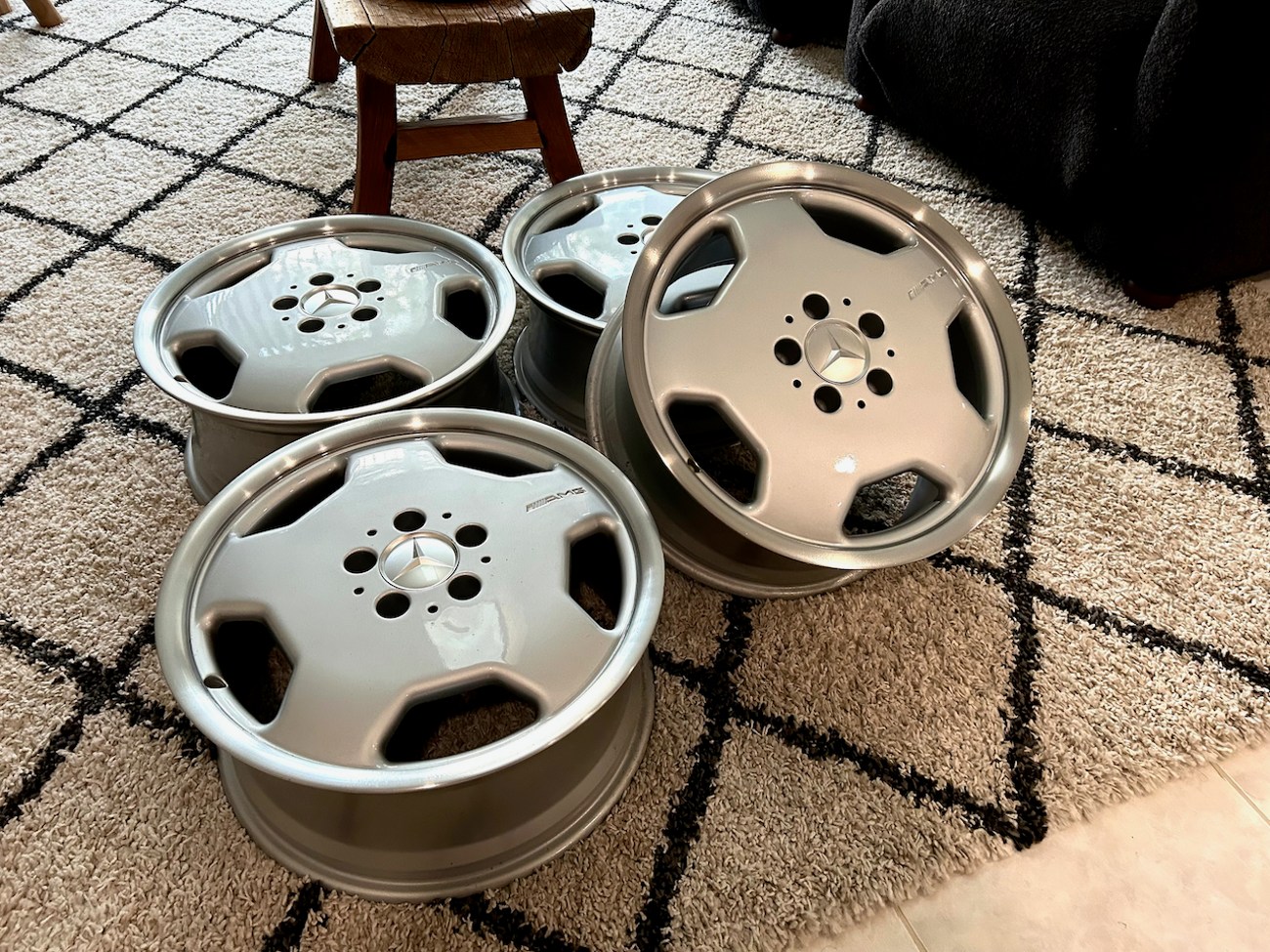 W124 17" AMG Aero II Monoblock Wheels For Sale | The MB Market
