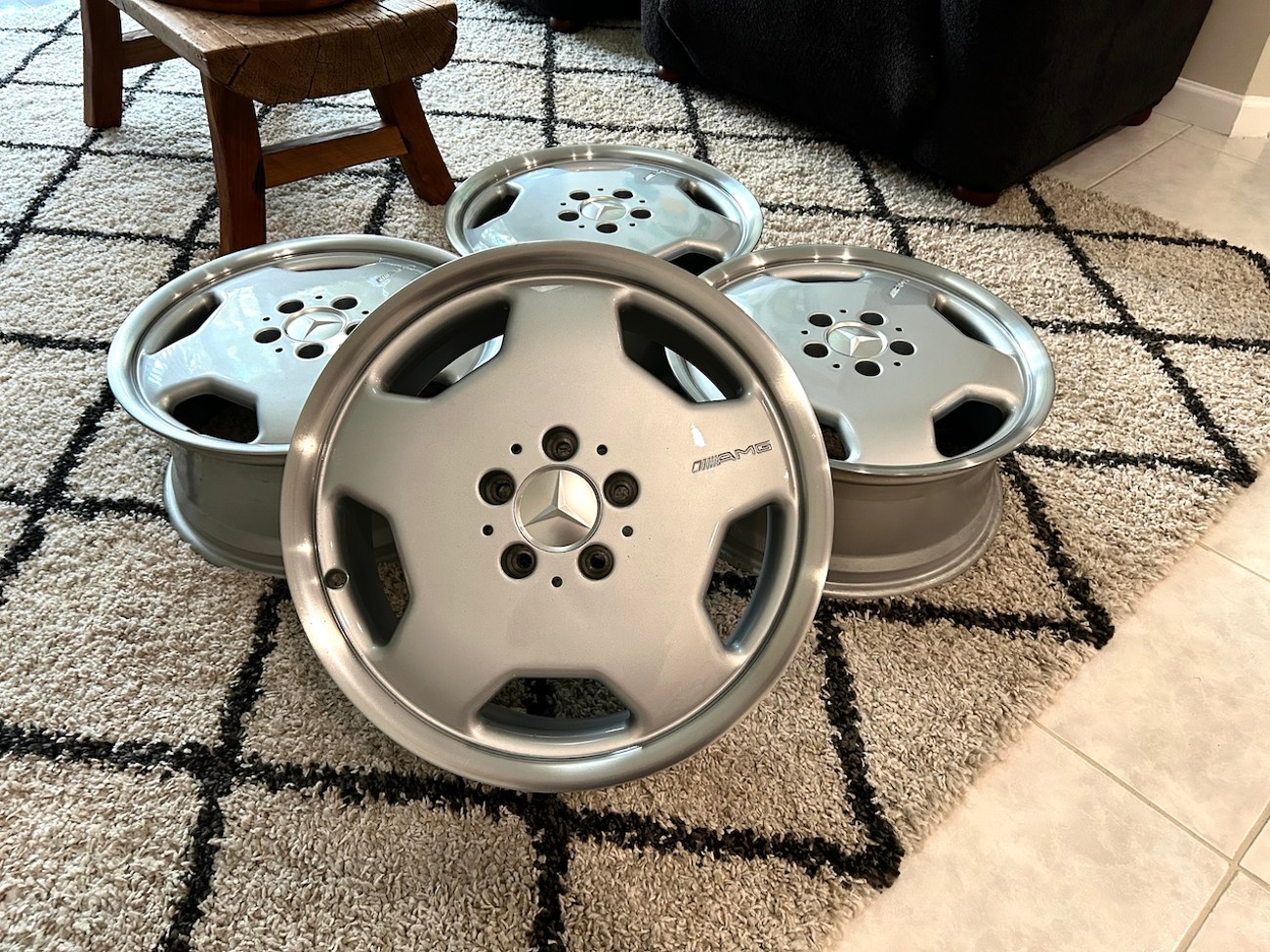 W124 17" AMG Aero II Monoblock Wheels For Sale | The MB Market