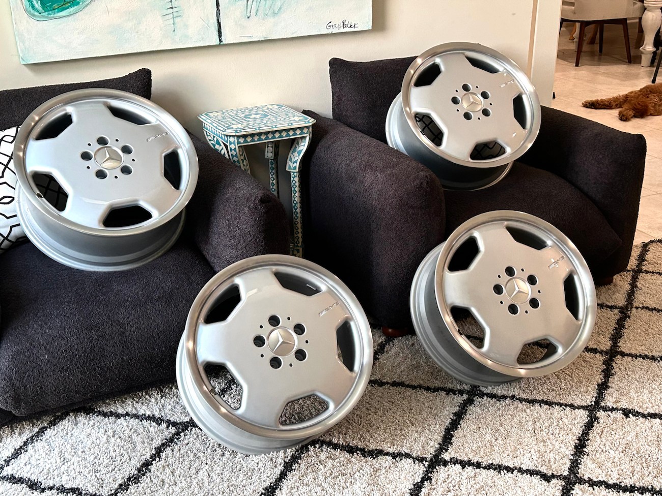 W124 17" AMG Aero II Monoblock Wheels For Sale | The MB Market