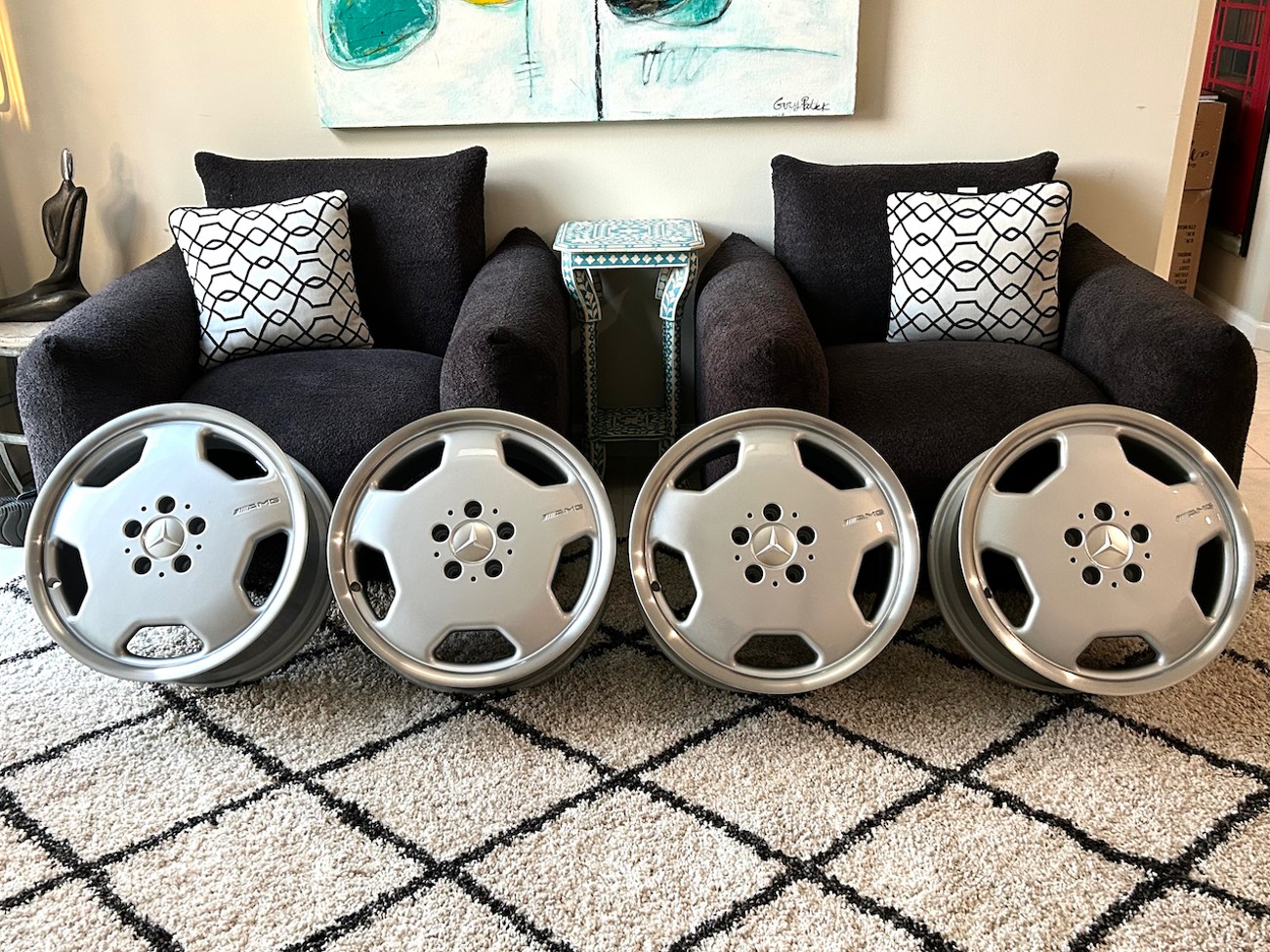 W124 17" AMG Aero II Monoblock Wheels For Sale | The MB Market