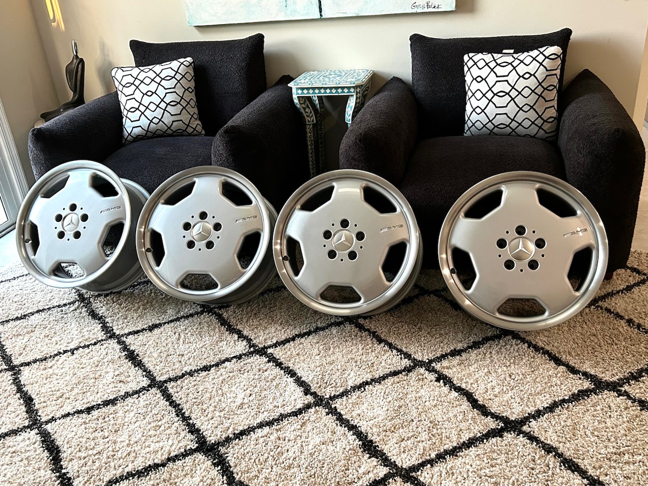 W124 17" AMG Aero II Monoblock Wheels For Sale | The MB Market