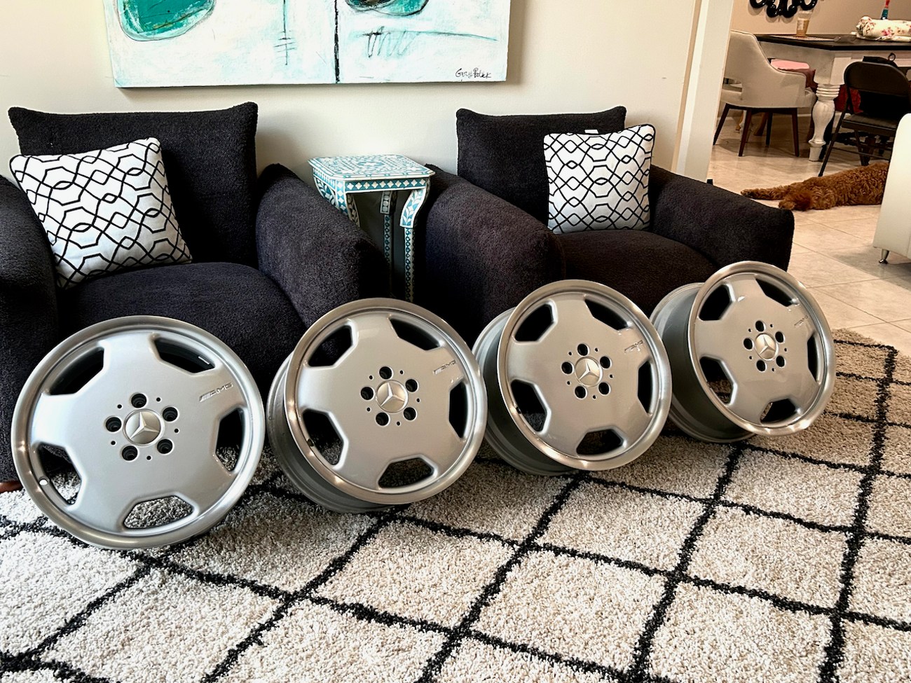 W124 17" AMG Aero II Monoblock Wheels For Sale | The MB Market