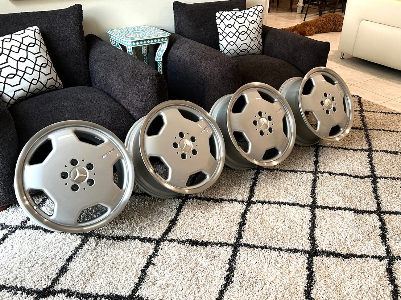 W124 17" AMG Aero II Monoblock Wheels For Sale | The MB Market