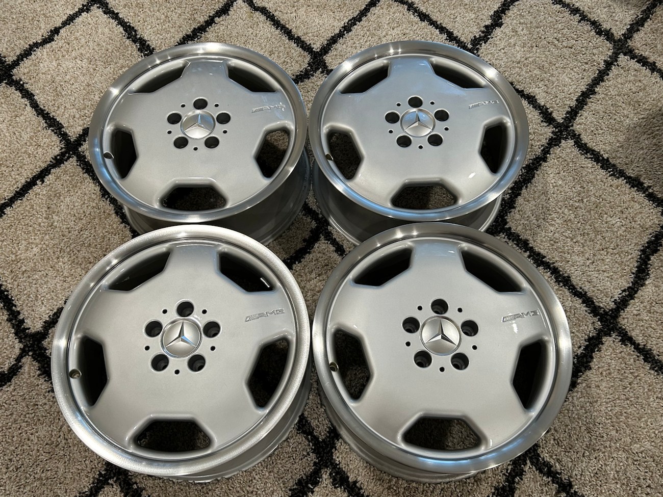 W124 17" AMG Aero II Monoblock Wheels For Sale | The MB Market