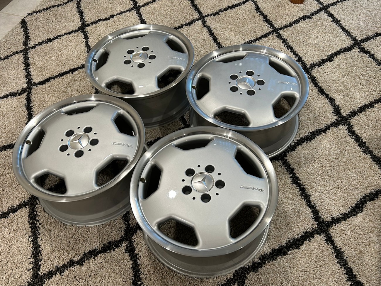 W124 17" AMG Aero II Monoblock Wheels For Sale | The MB Market