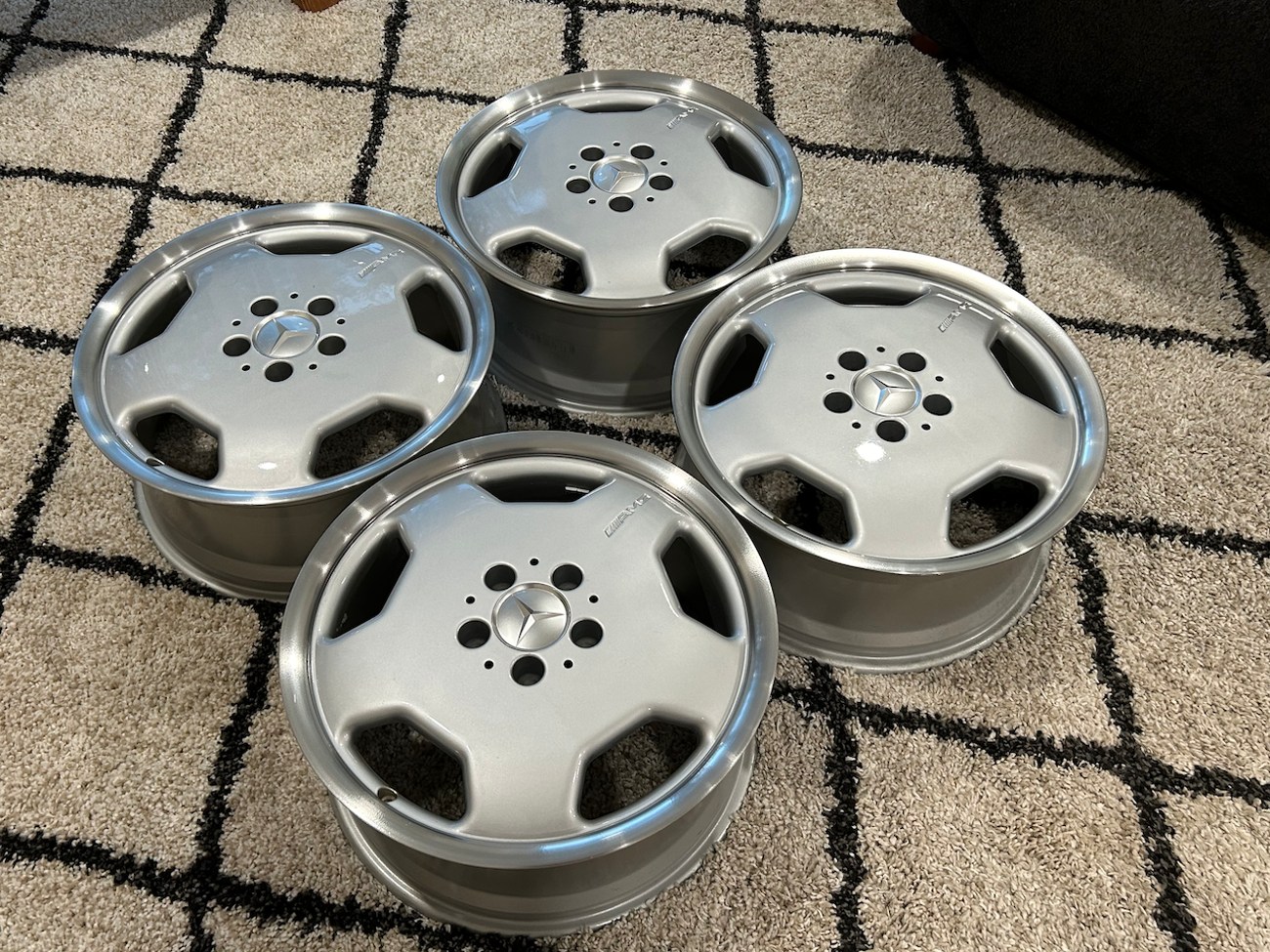 W124 17" AMG Aero II Monoblock Wheels For Sale | The MB Market