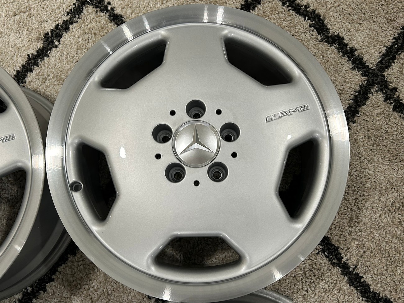 Staggered 17" AMG Aero II Monoblock Wheels For Sale | The MB Market