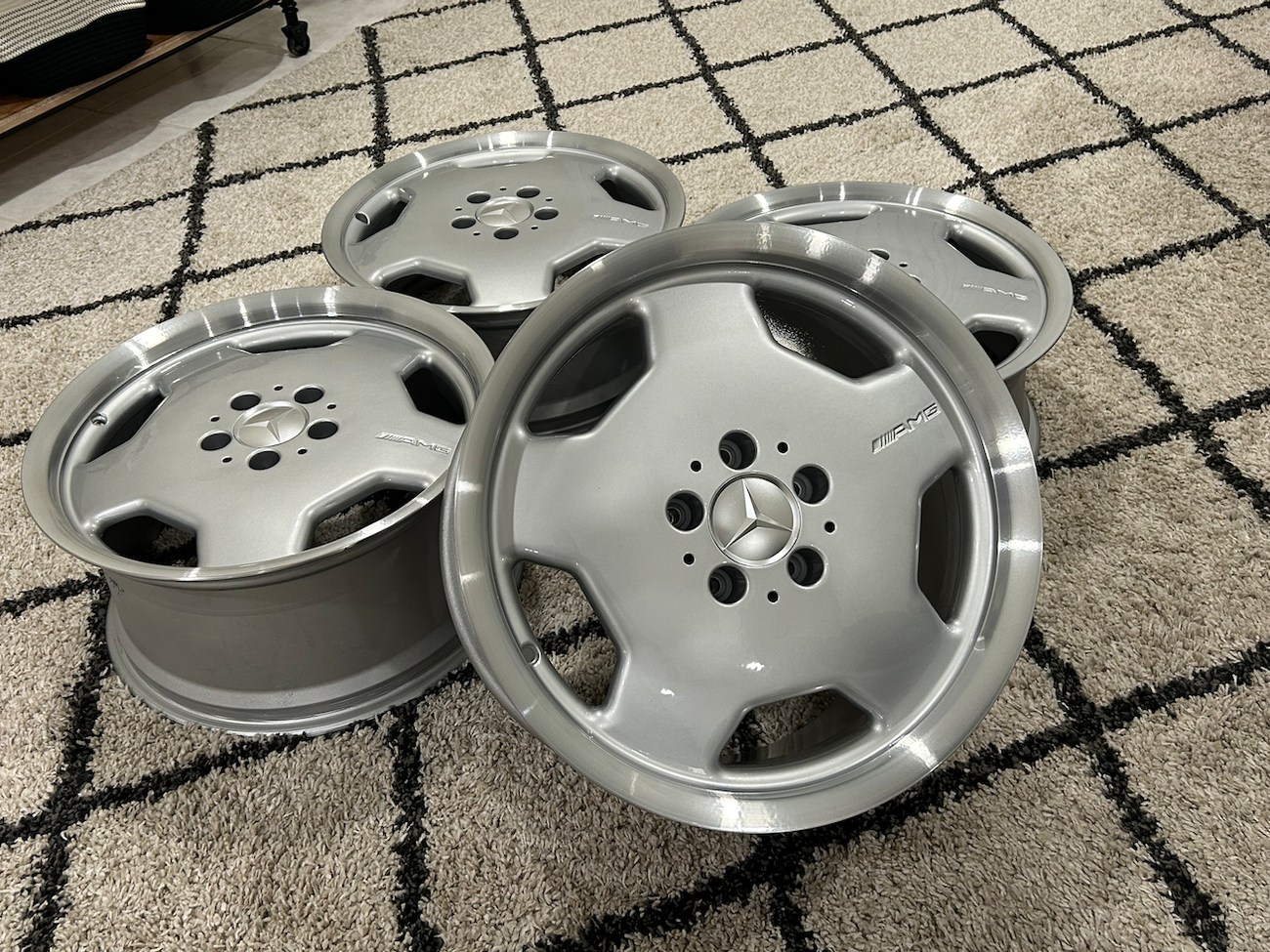 Staggered 17" AMG Aero II Monoblock Wheels For Sale | The MB Market