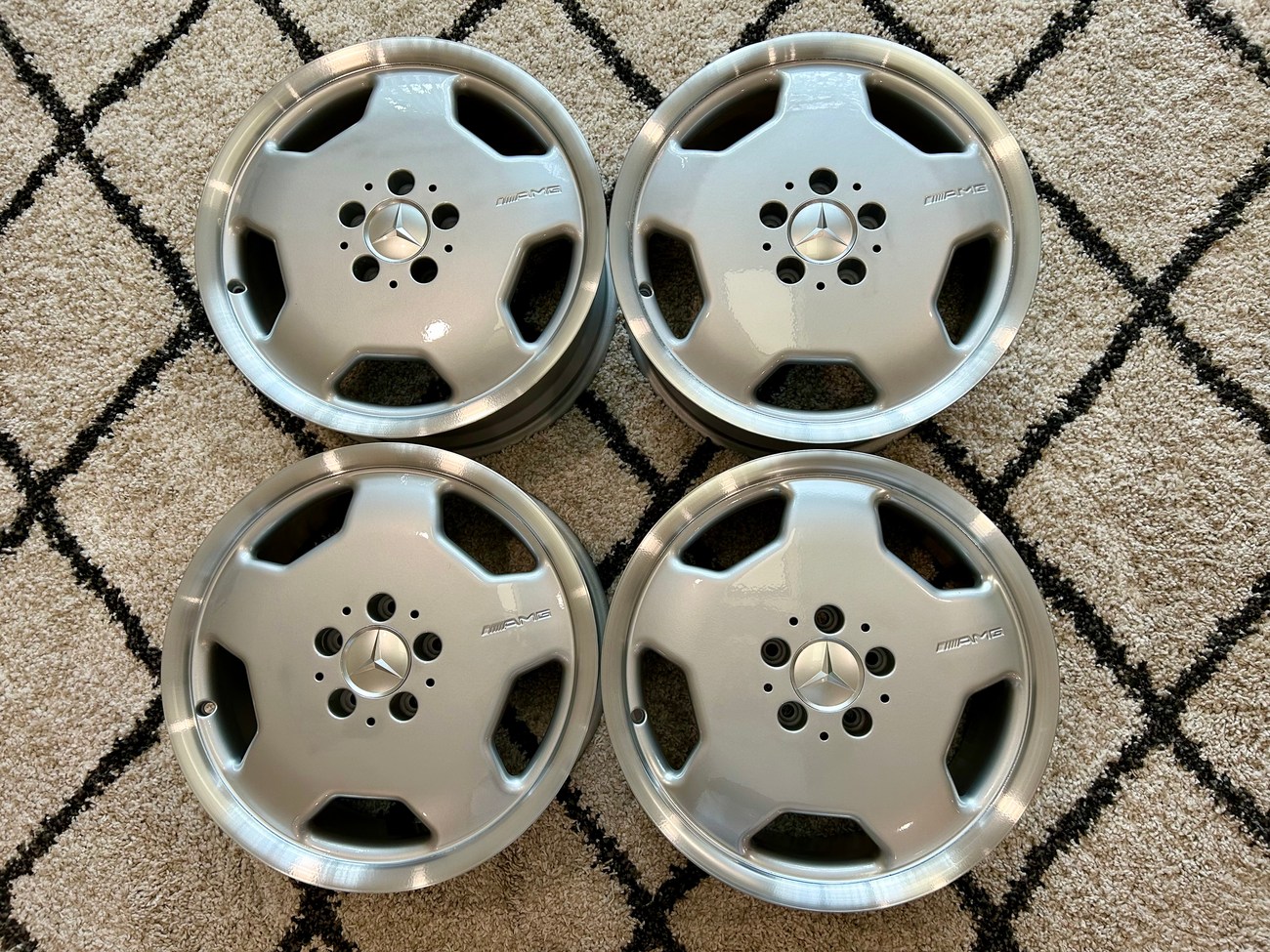 W124 17" AMG Aero II Monoblock Wheels For Sale | The MB Market