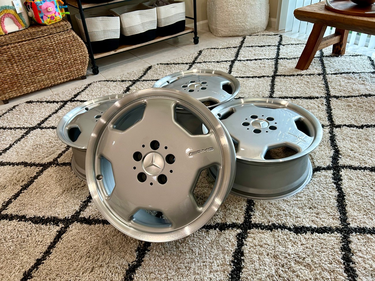 W124 17" AMG Aero II Monoblock Wheels For Sale | The MB Market
