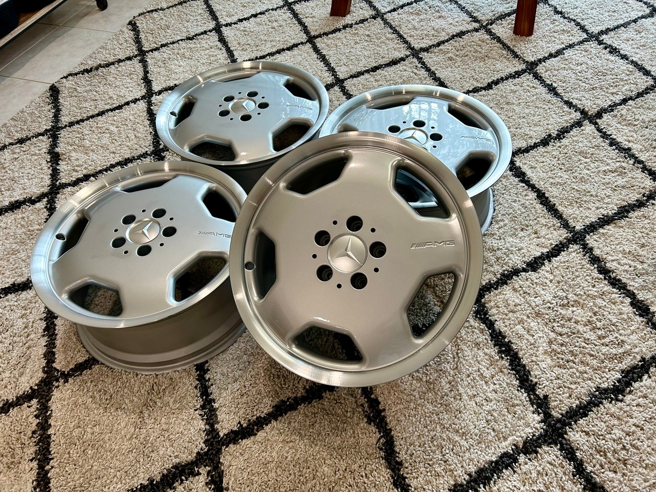 W124 17" AMG Aero II Monoblock Wheels For Sale | The MB Market