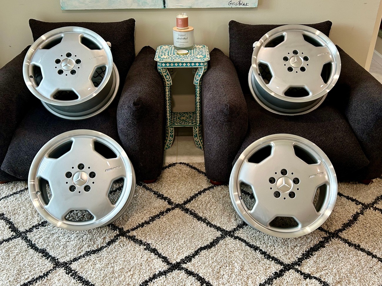 W124 17" AMG Aero II Monoblock Wheels For Sale | The MB Market