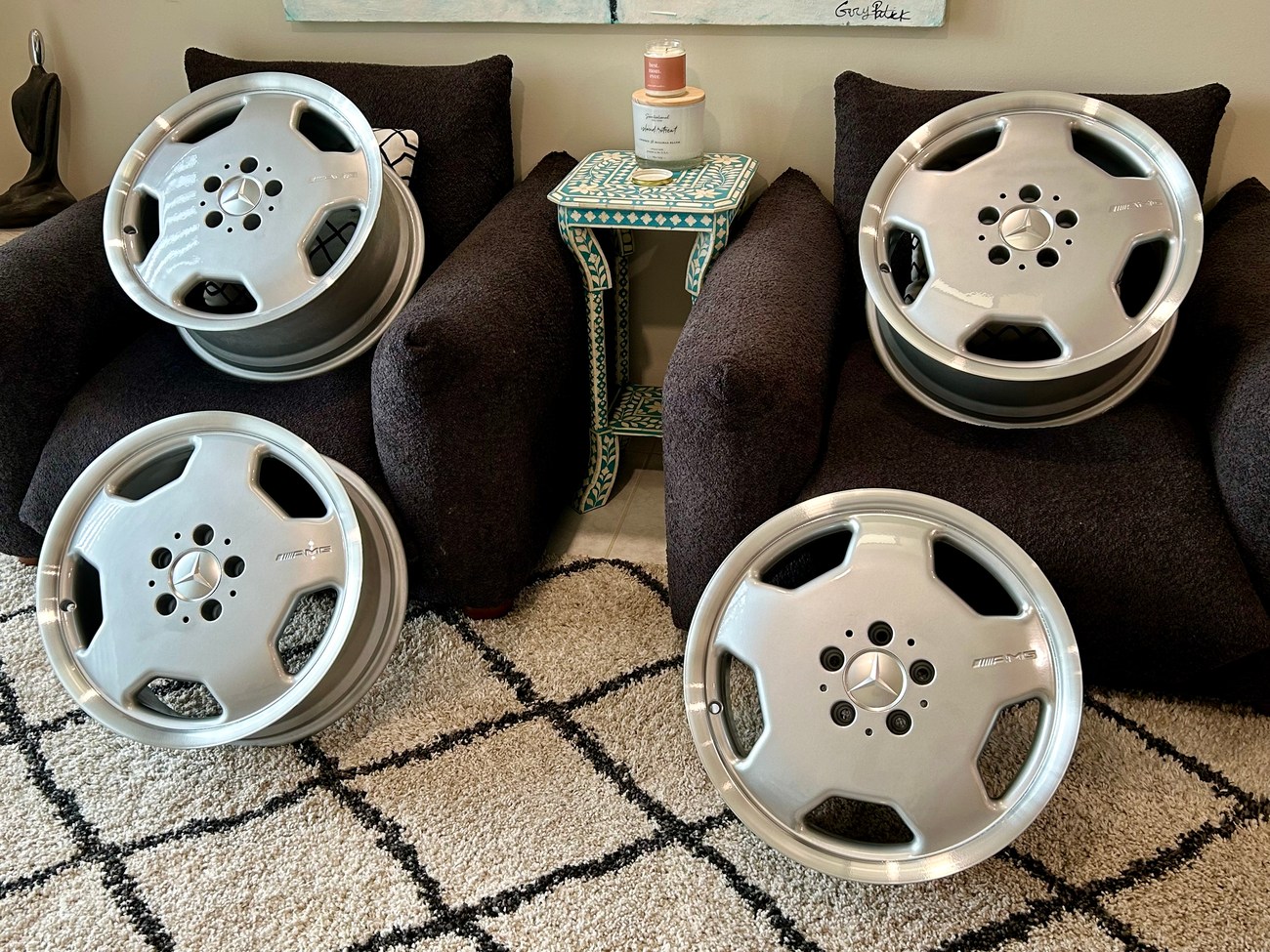 W124 17" AMG Aero II Monoblock Wheels For Sale | The MB Market
