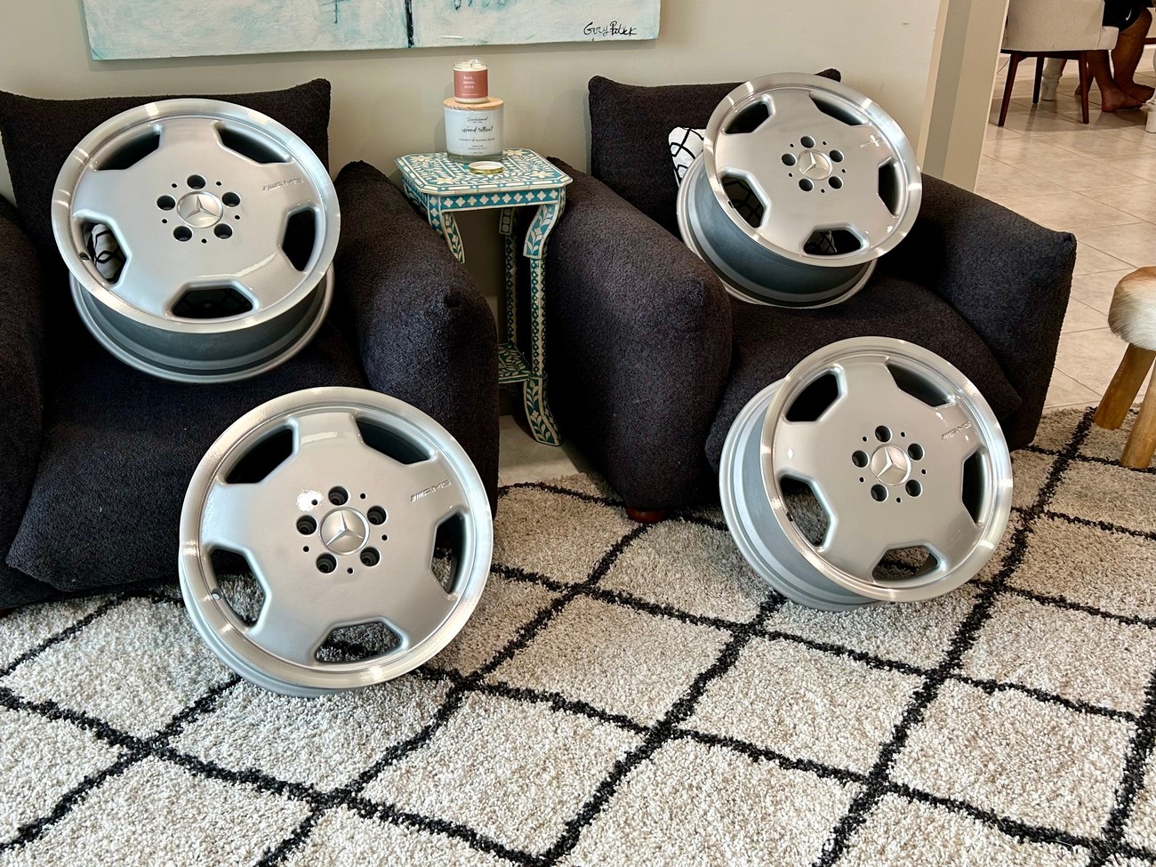 W124 17" AMG Aero II Monoblock Wheels For Sale | The MB Market