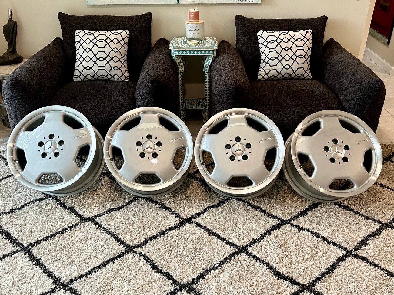 W124 17" AMG Aero II Monoblock Wheels For Sale | The MB Market