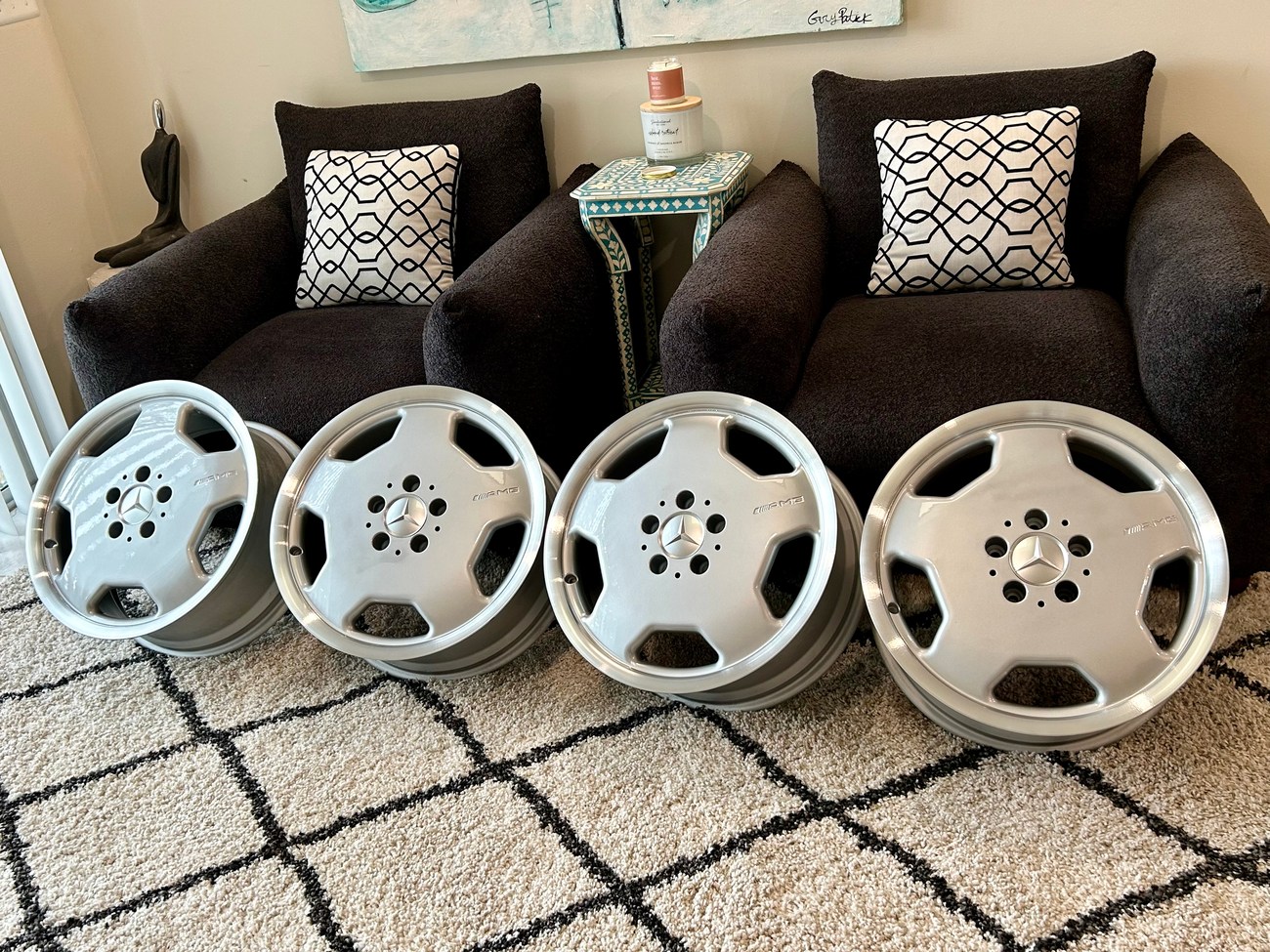W124 17" AMG Aero II Monoblock Wheels For Sale | The MB Market