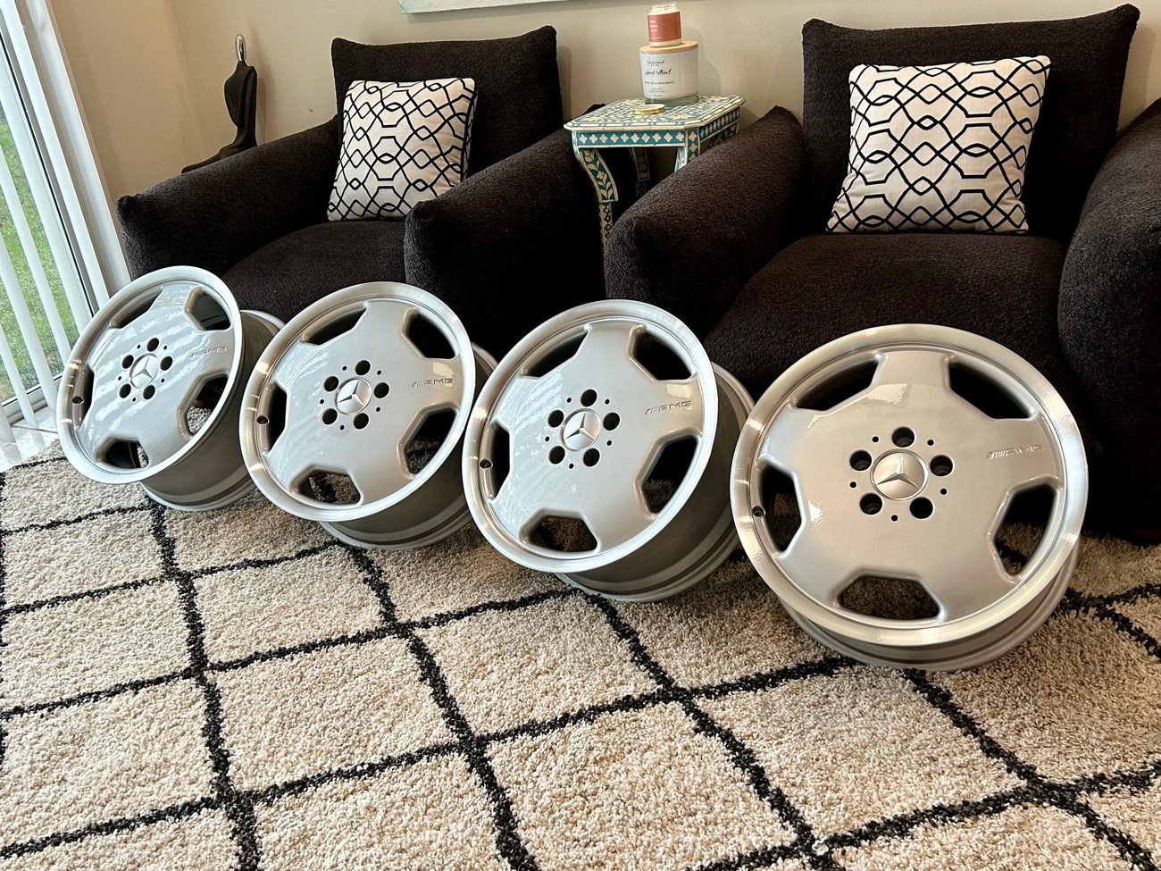W124 17" AMG Aero II Monoblock Wheels For Sale | The MB Market