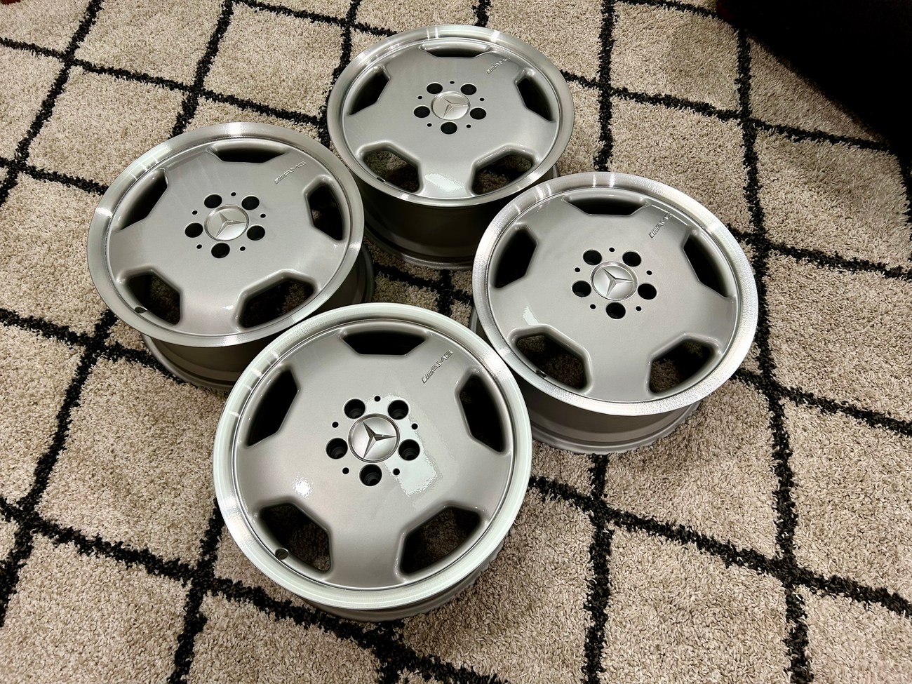 W124 17" AMG Aero II Monoblock Wheels For Sale | The MB Market