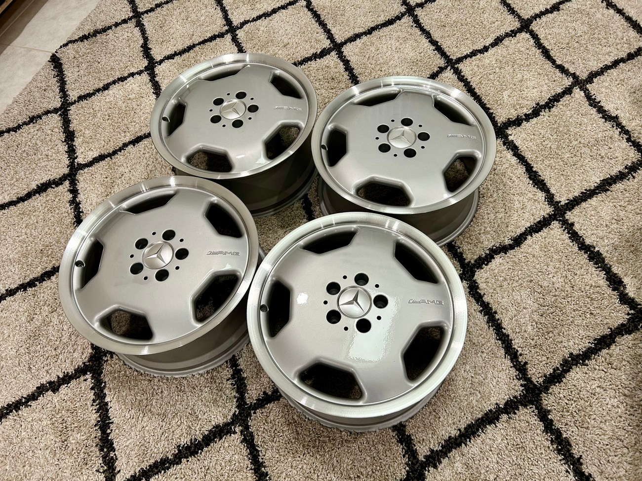 W124 17" AMG Aero II Monoblock Wheels For Sale | The MB Market