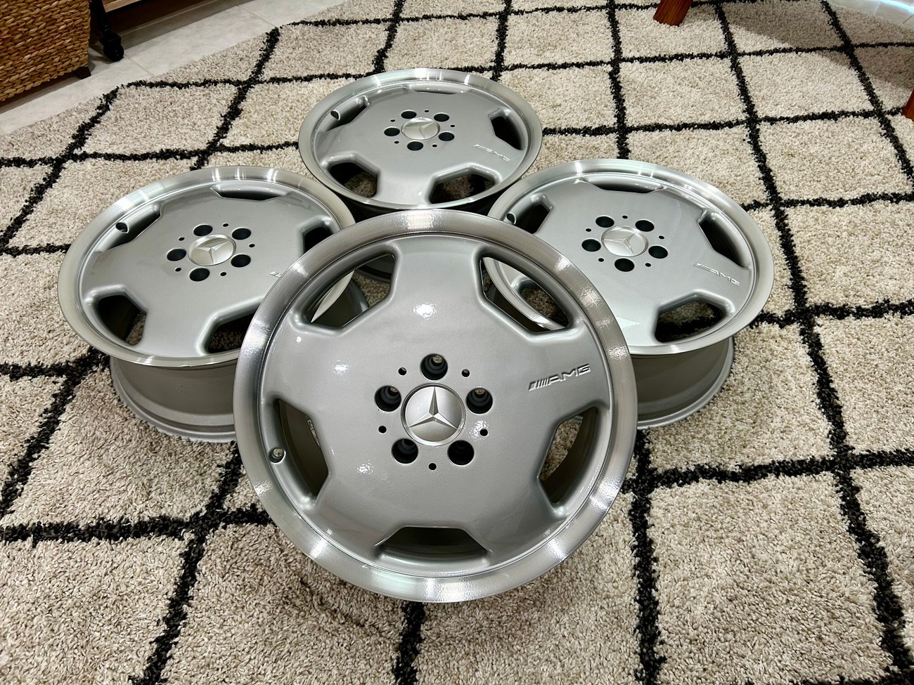 W124 17" AMG Aero II Monoblock Wheels For Sale | The MB Market