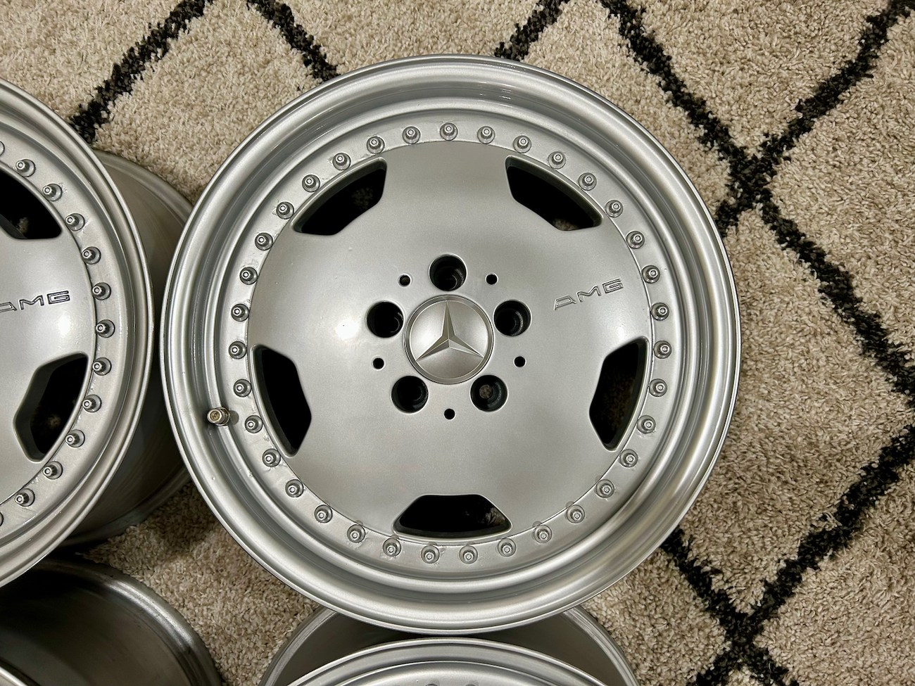 Squared 17" AMG Aero III Wheels for W124 by OZ Racing For Sale | The MB ...