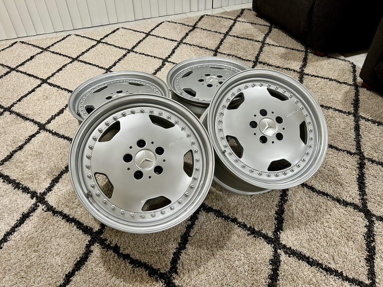 Squared 17" AMG Aero III Wheels for W124 by OZ Racing For Sale | The MB ...