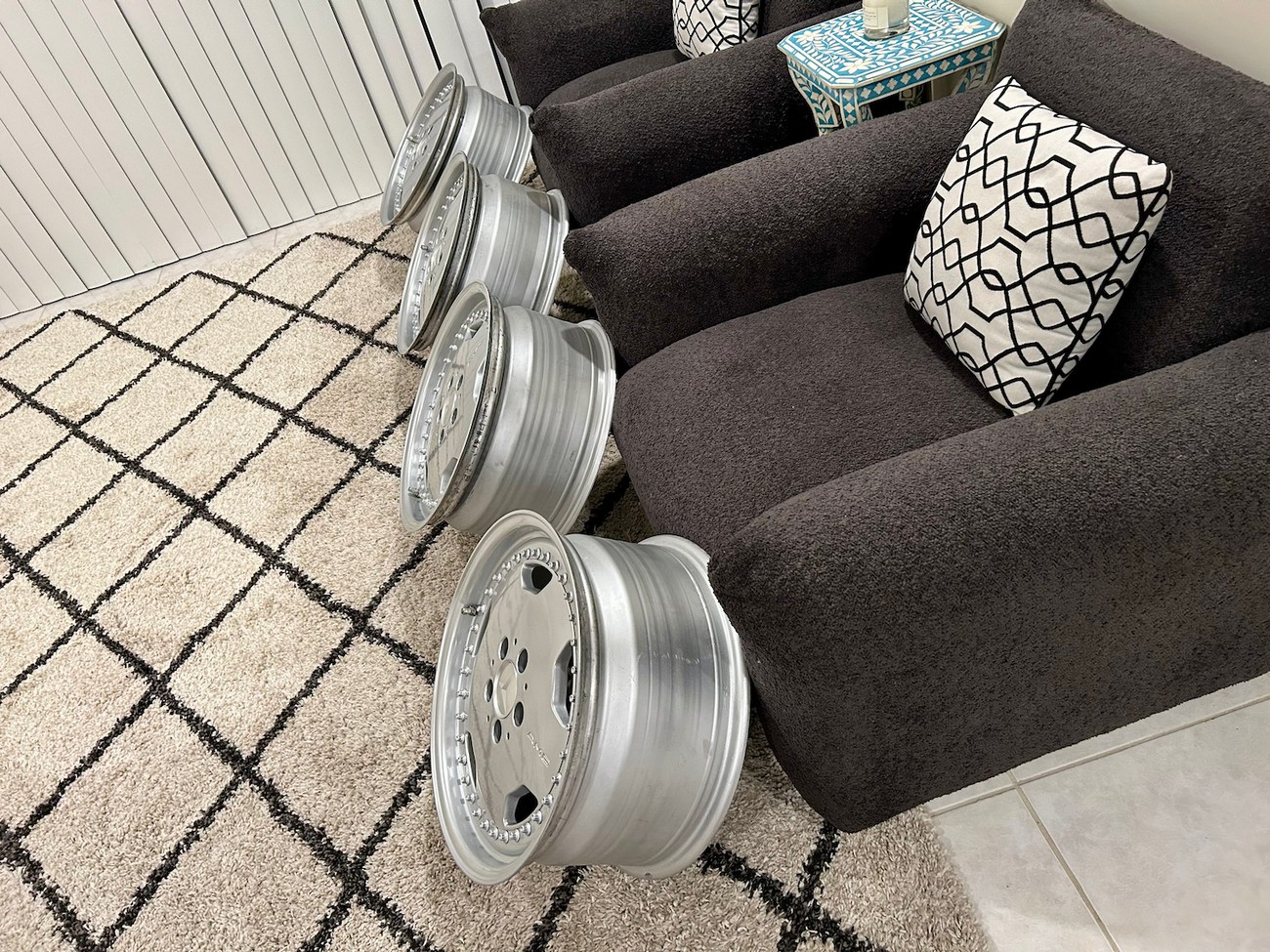 Squared 17" AMG Aero III Wheels for W124 by OZ Racing For Sale | The MB ...