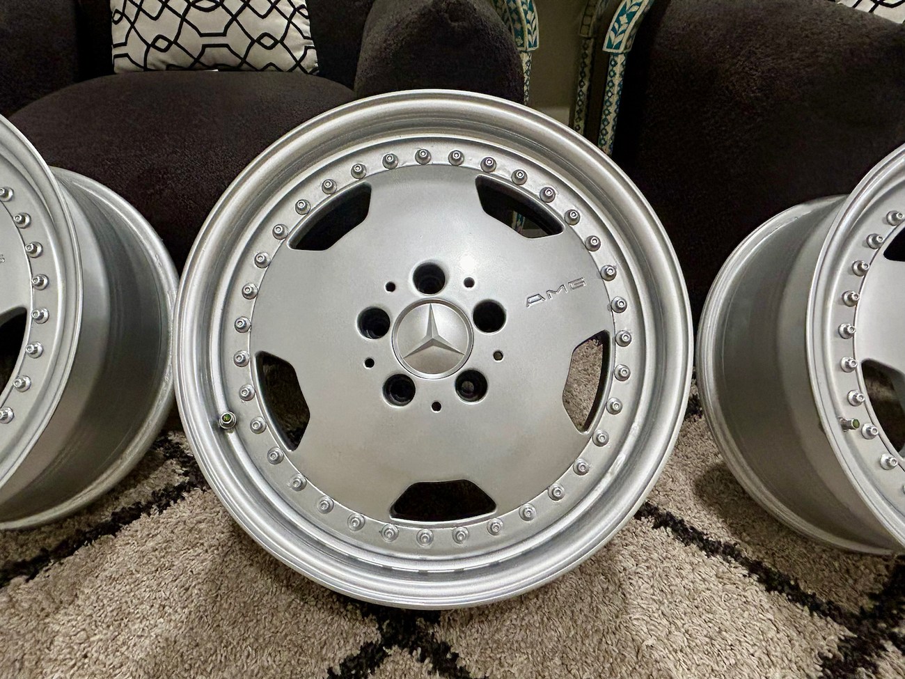 Squared 17" AMG Aero III Wheels for W124 by OZ Racing For Sale | The MB ...