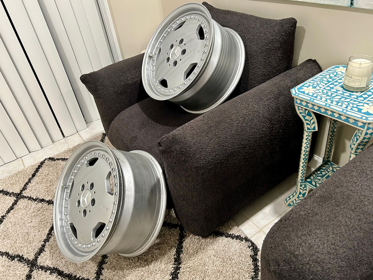 Squared 17" AMG Aero III Wheels for W124 by OZ Racing For Sale | The MB ...