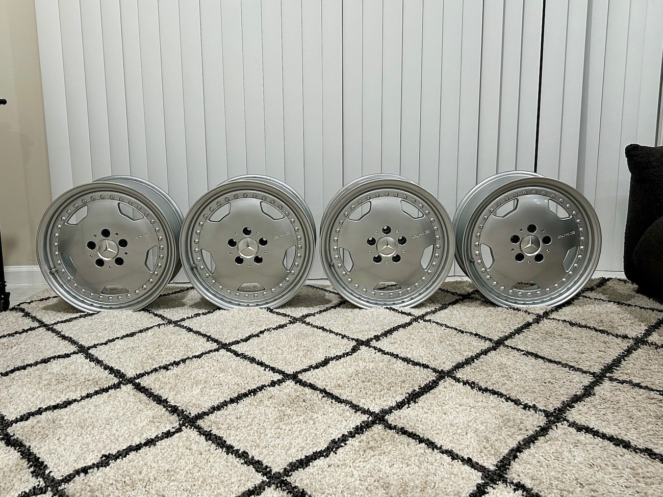 Squared 17" AMG Aero III Wheels for W124 by OZ Racing For Sale | The MB ...