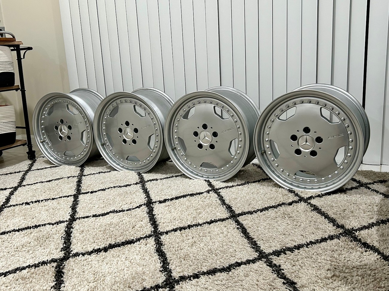 Squared 17" AMG Aero III Wheels for W124 by OZ Racing For Sale | The MB ...