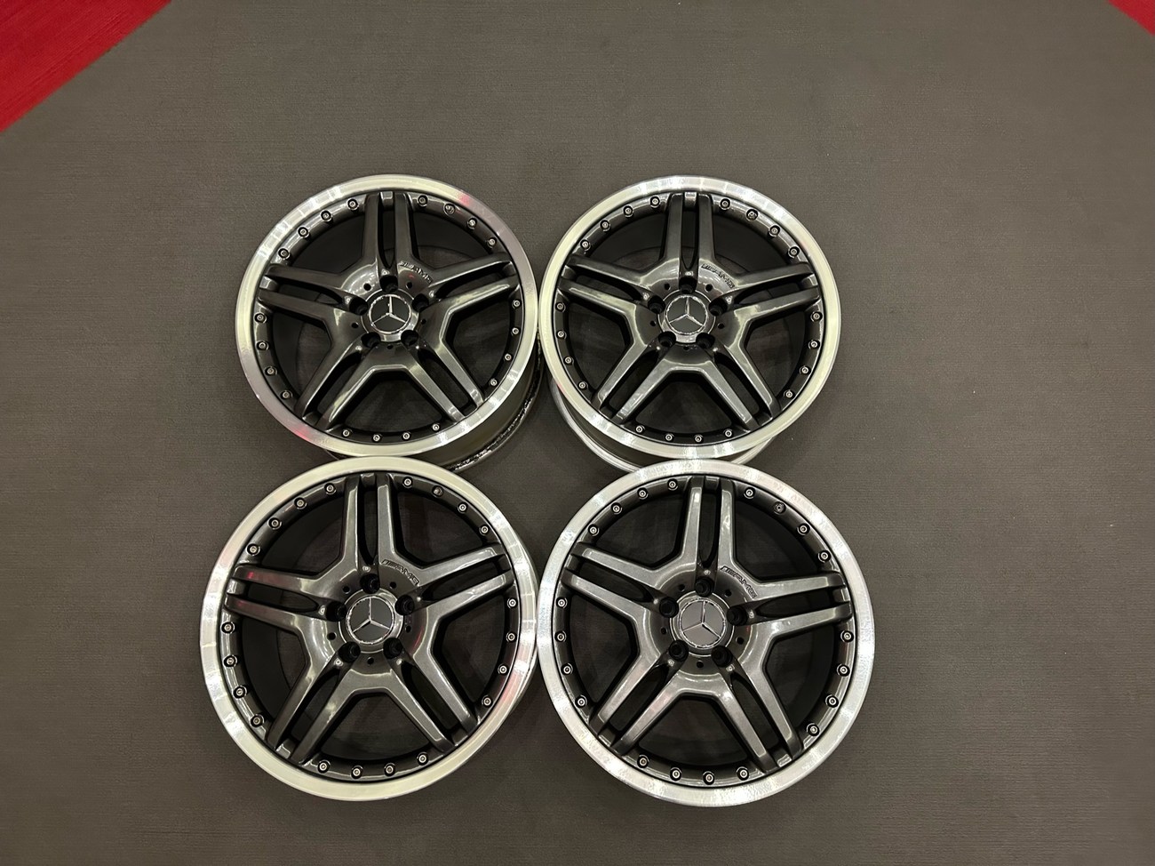 NO RESERVE: Staggered 2-Piece 19" Cromodora AMG Wheels For Sale | The ...