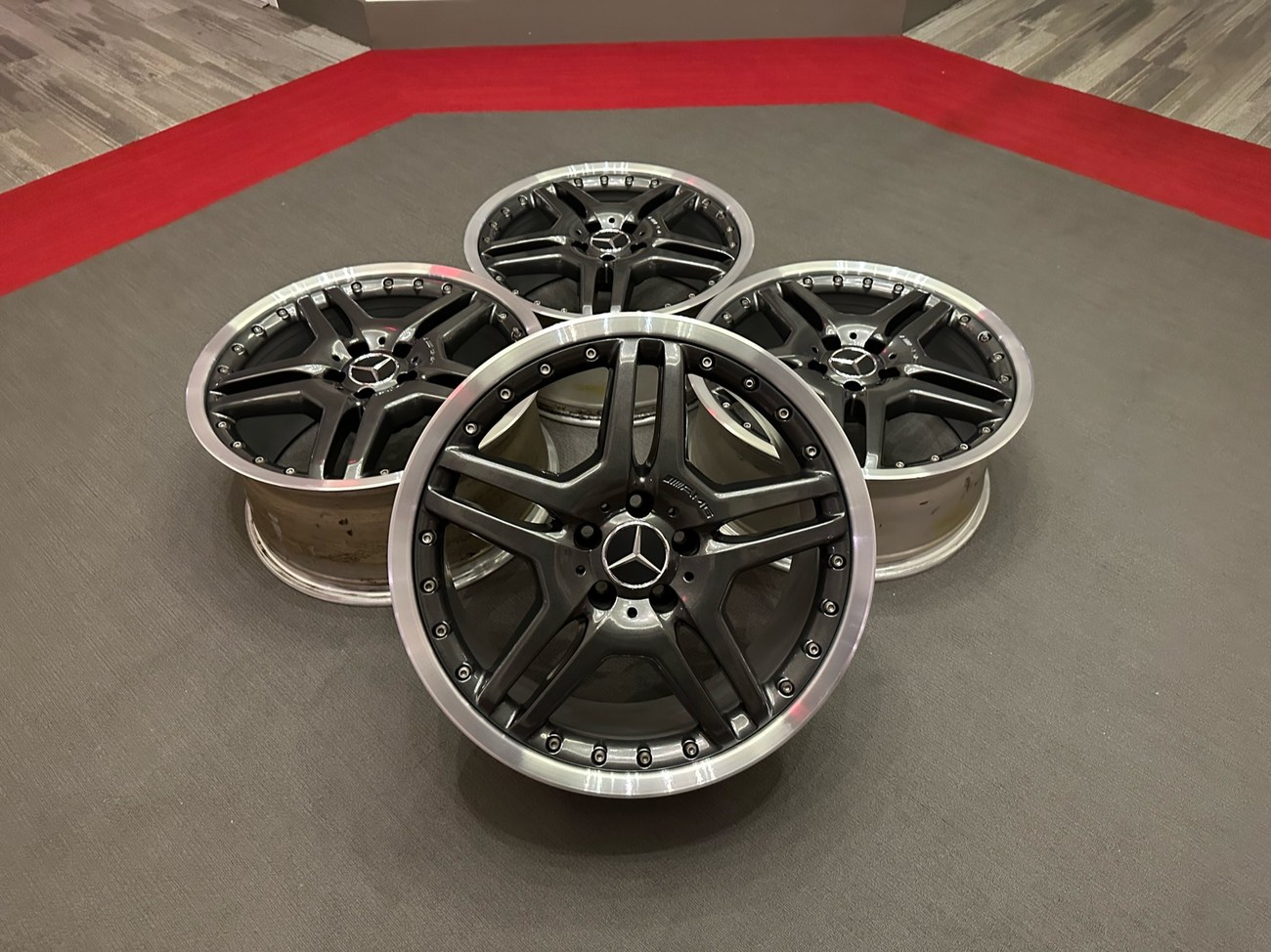 NO RESERVE: Staggered 2-Piece 19" Cromodora AMG Wheels For Sale | The ...