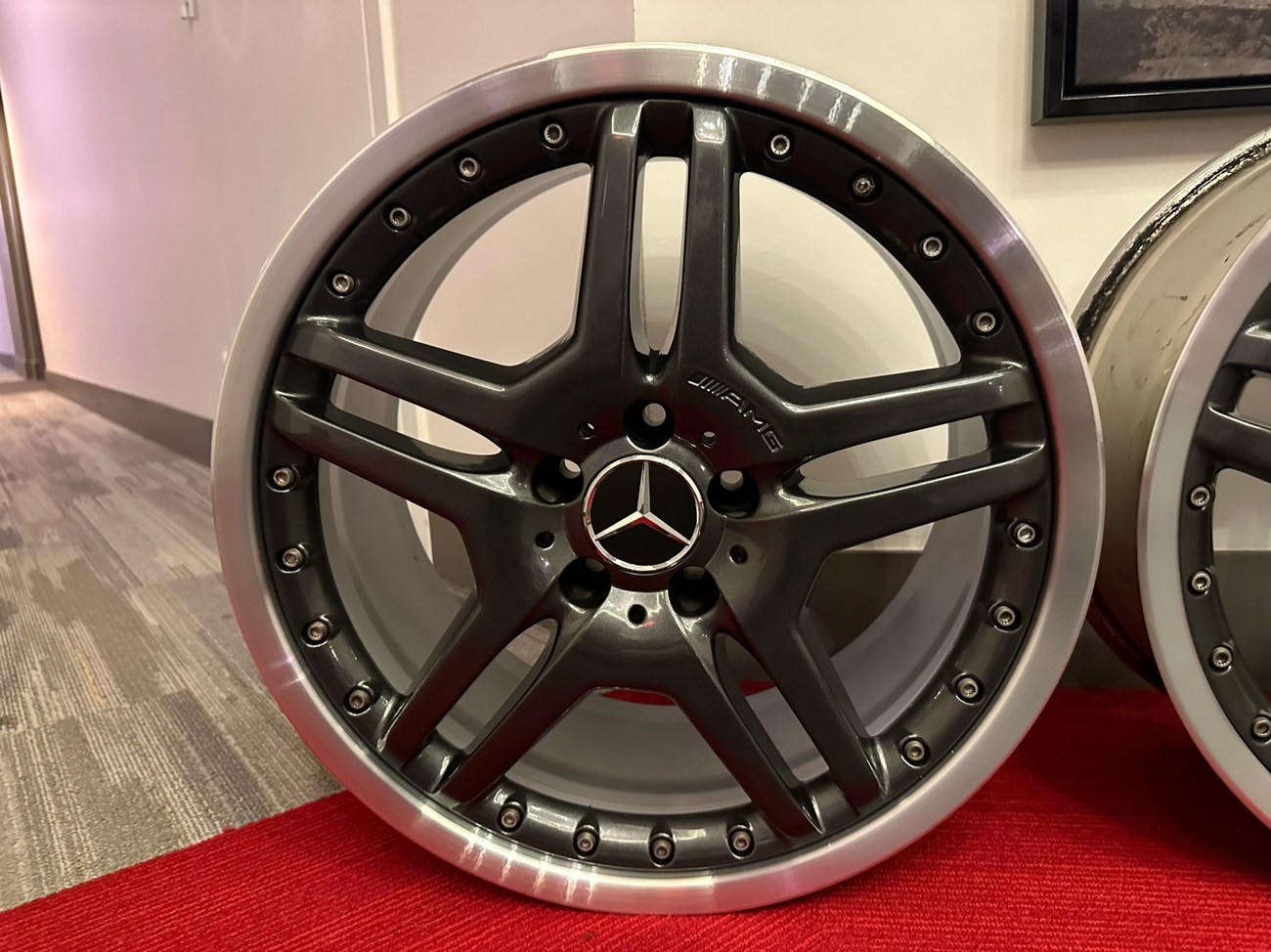 NO RESERVE: Staggered 2-Piece 19" Cromodora AMG Wheels For Sale | The ...