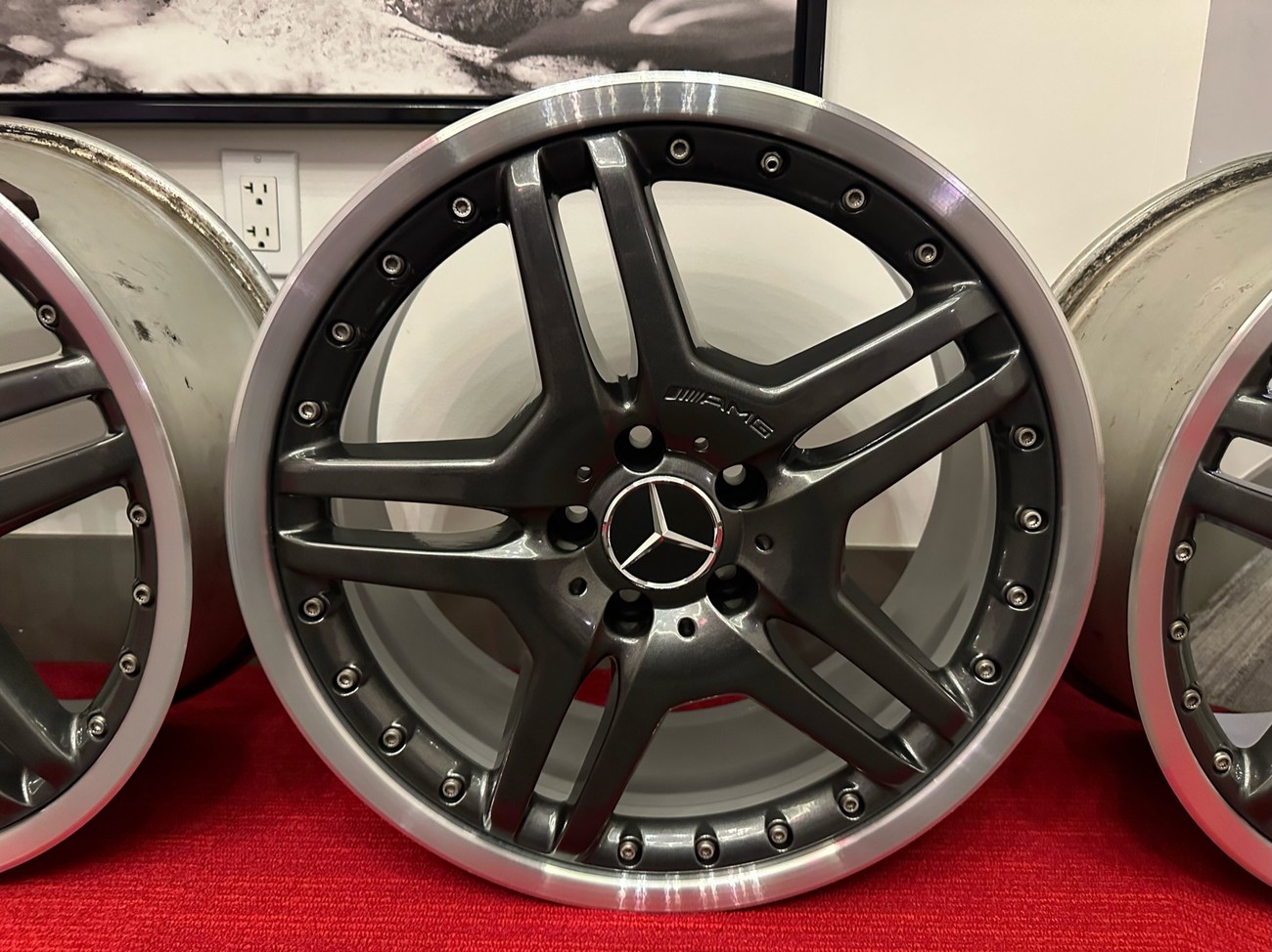 NO RESERVE: Staggered 2-Piece 19" Cromodora AMG Wheels For Sale | The MB Market