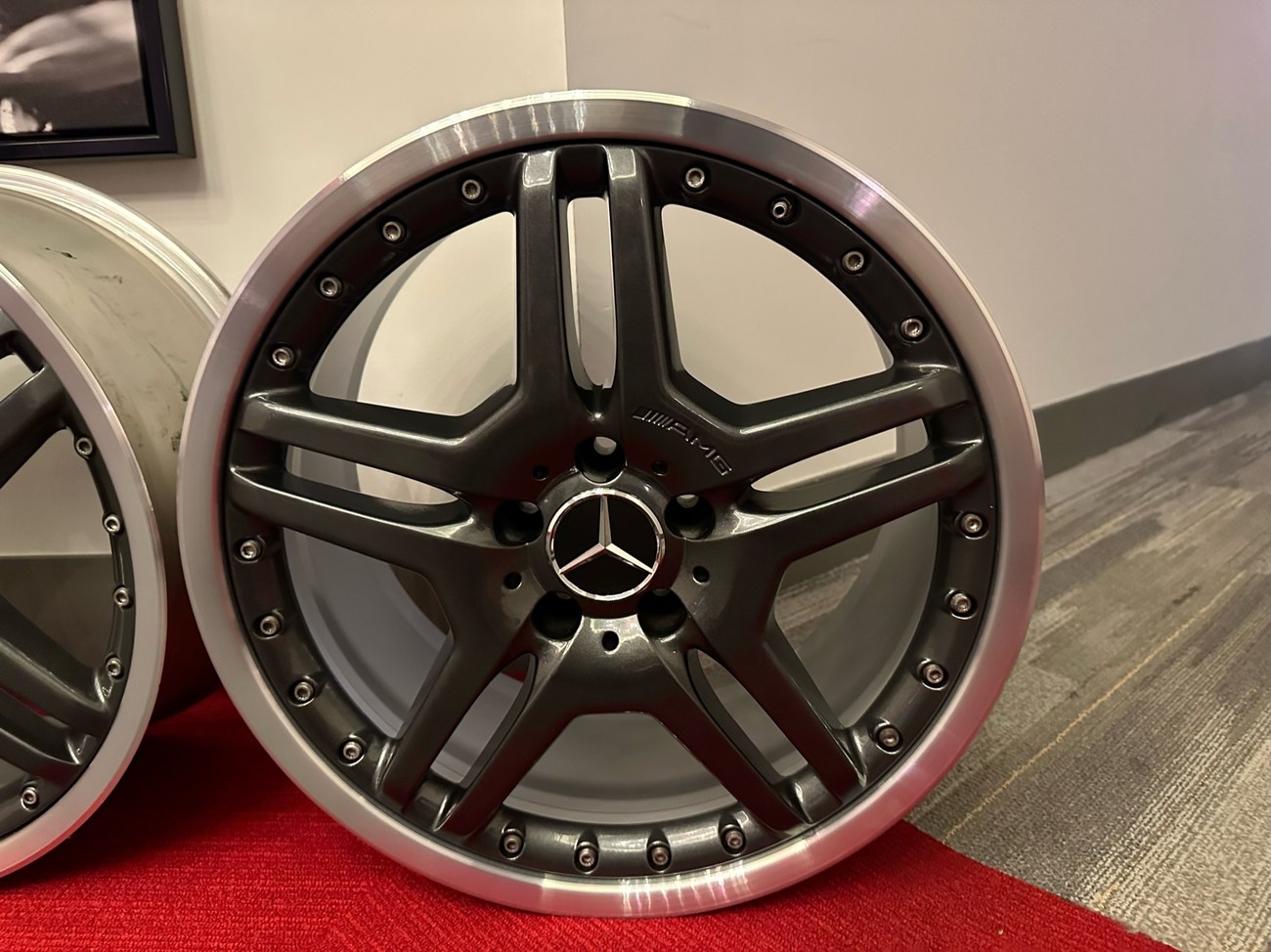 NO RESERVE: Staggered 2-Piece 19" Cromodora AMG Wheels For Sale | The ...