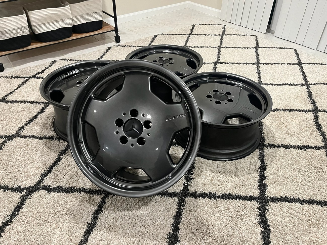 Staggered 18″ AMG Aero II Monoblock Wheels For Sale | The MB Market