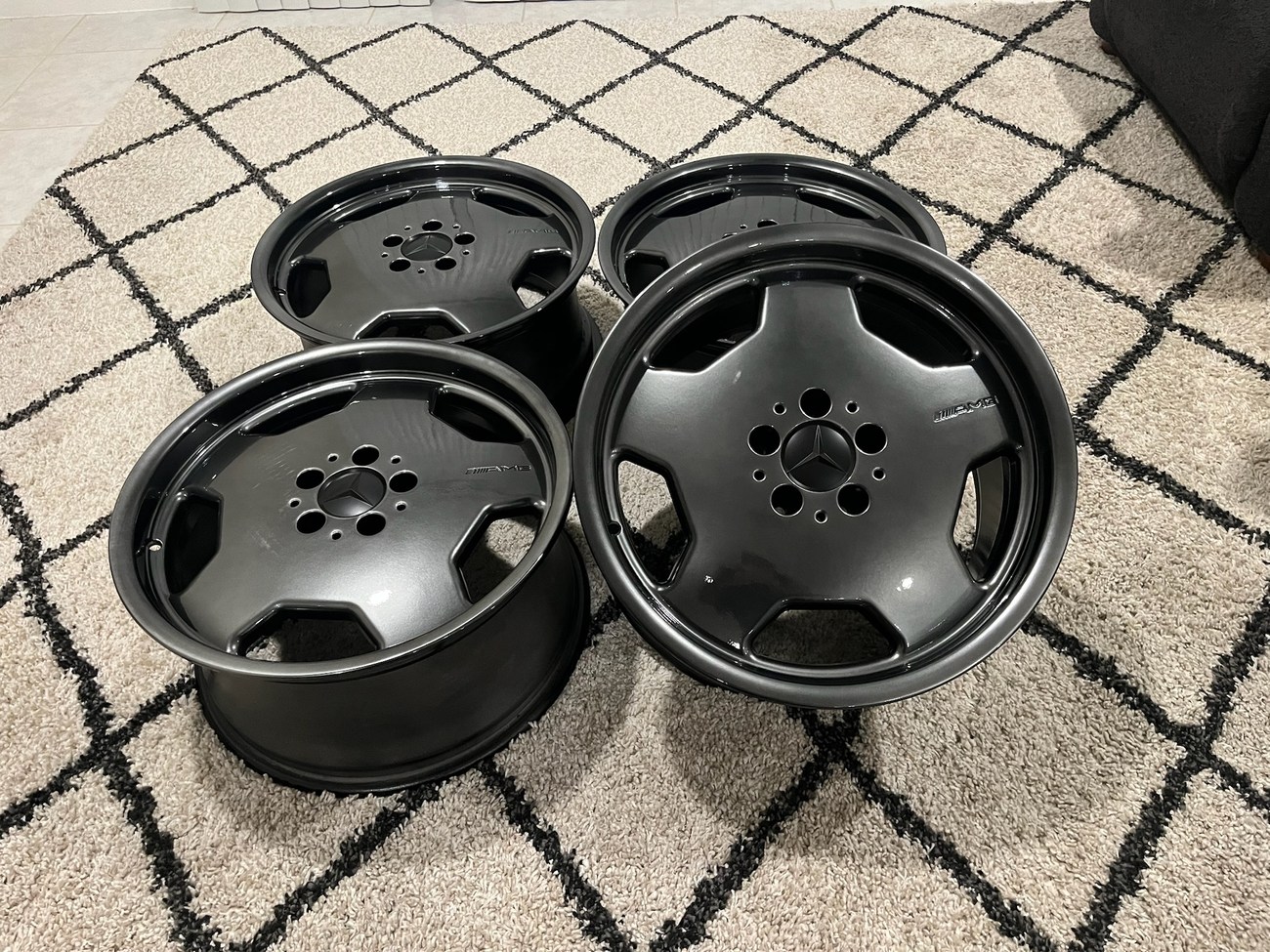 Staggered 18″ AMG Aero II Monoblock Wheels For Sale | The MB Market